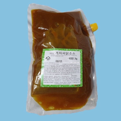 금양식품 겨자파닭소스 2KGx6봉지 BOX